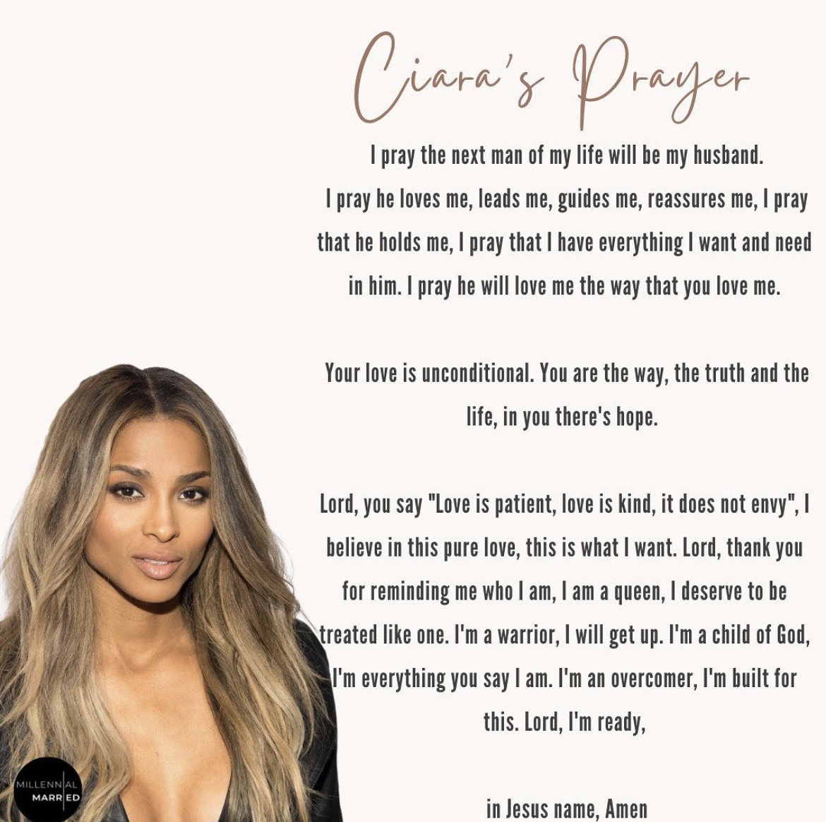 Ciara’s Prayer – Nicole Sade’